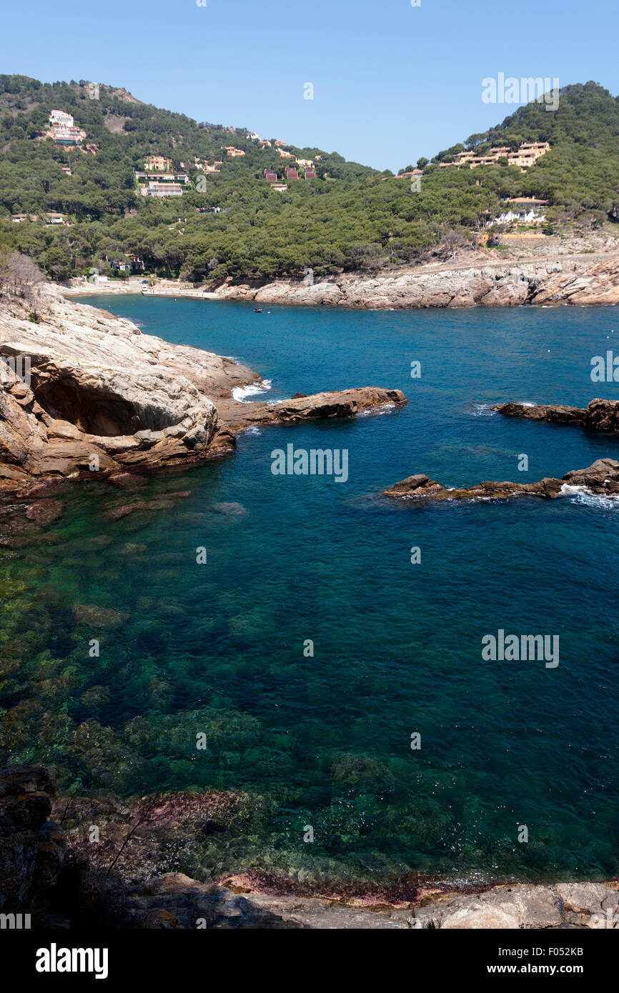 Aiguafreda beach, Begur Stock Photo - Alamy