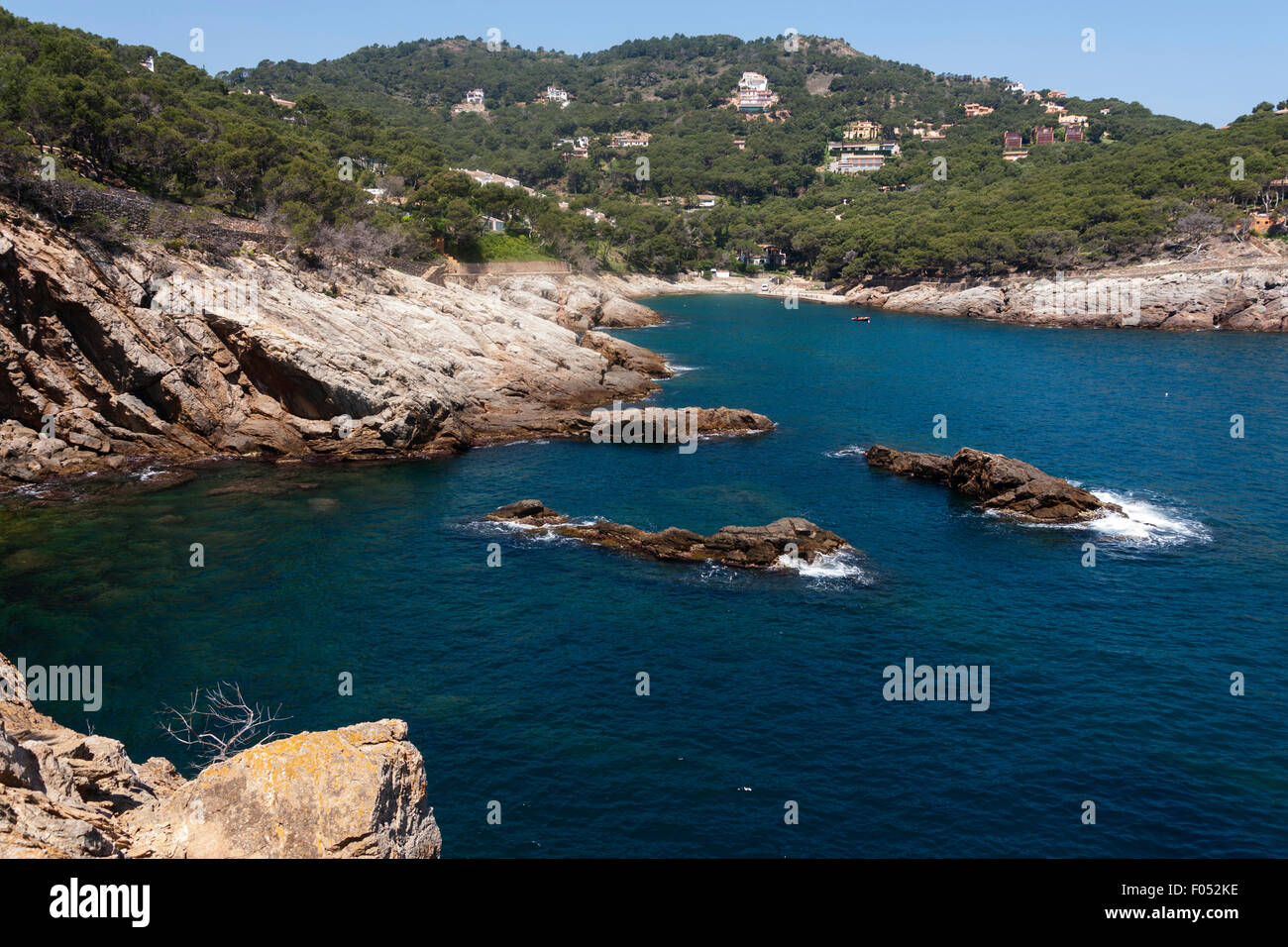 Aiguafreda beach, Begur Stock Photo - Alamy