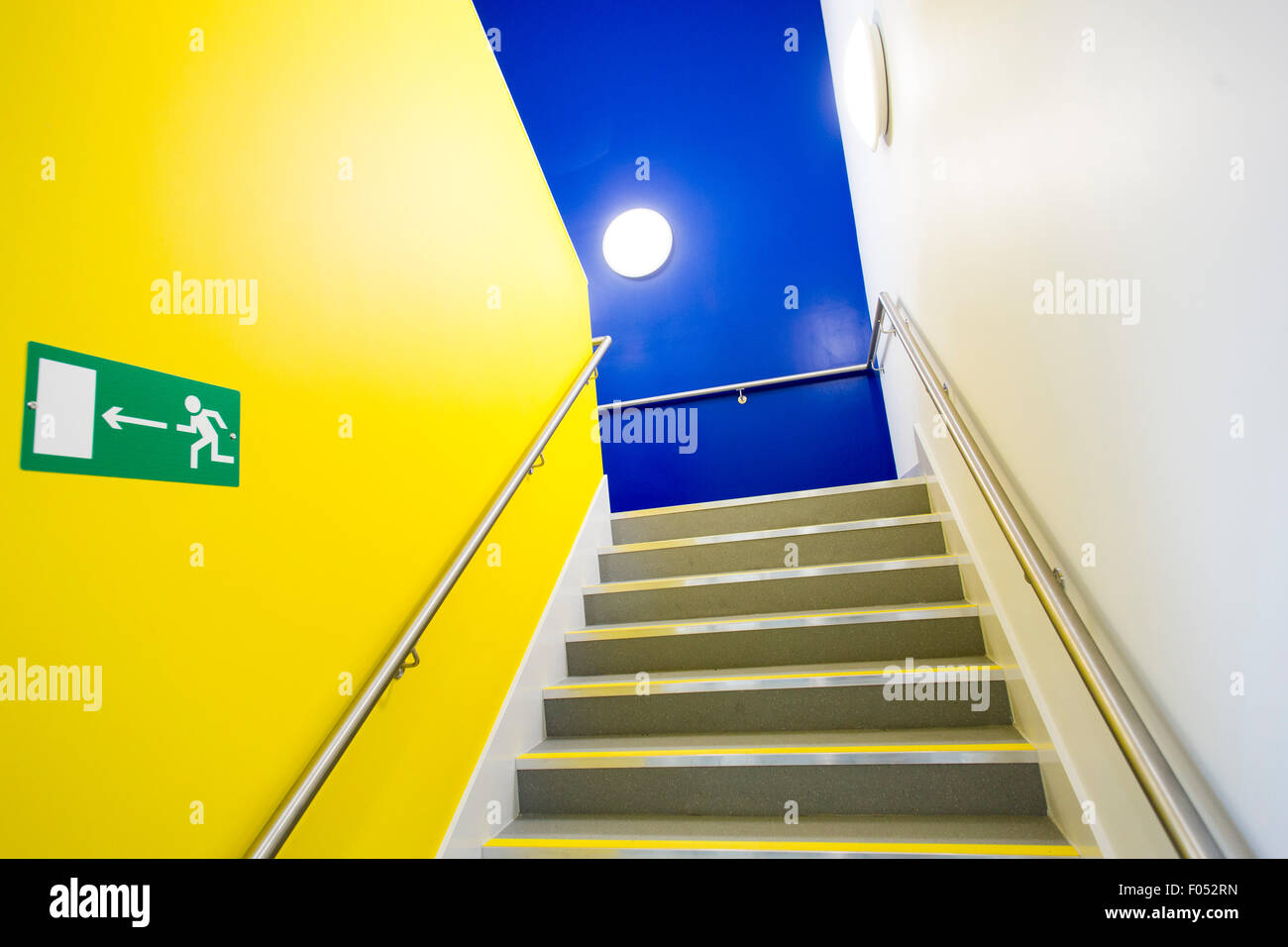 Emergency staircase hi-res stock photography and images - Alamy