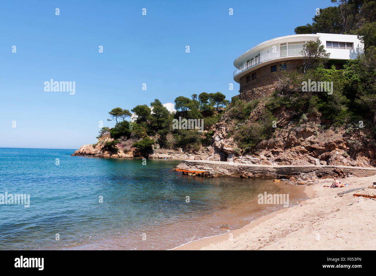 Sa Riera beach, Begur Stock Photo - Alamy