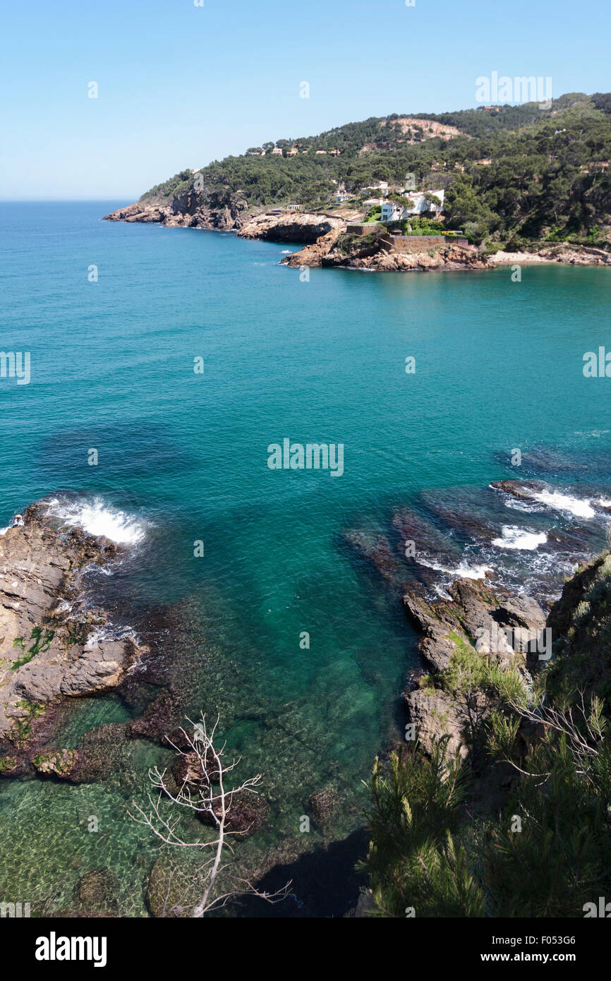 Sa Riera beach, Begur Stock Photo - Alamy
