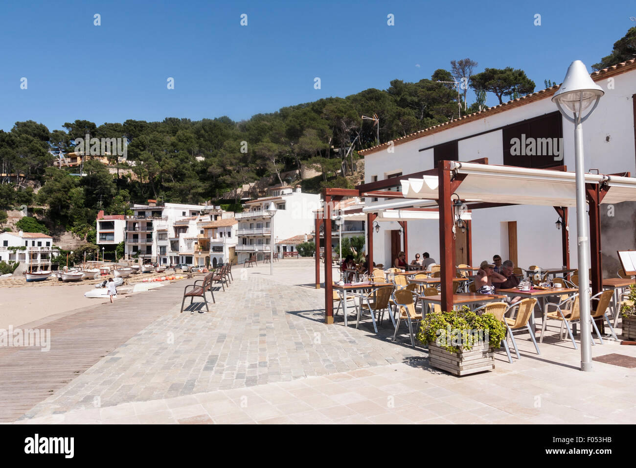 Sa Riera beach, Begur Stock Photo - Alamy
