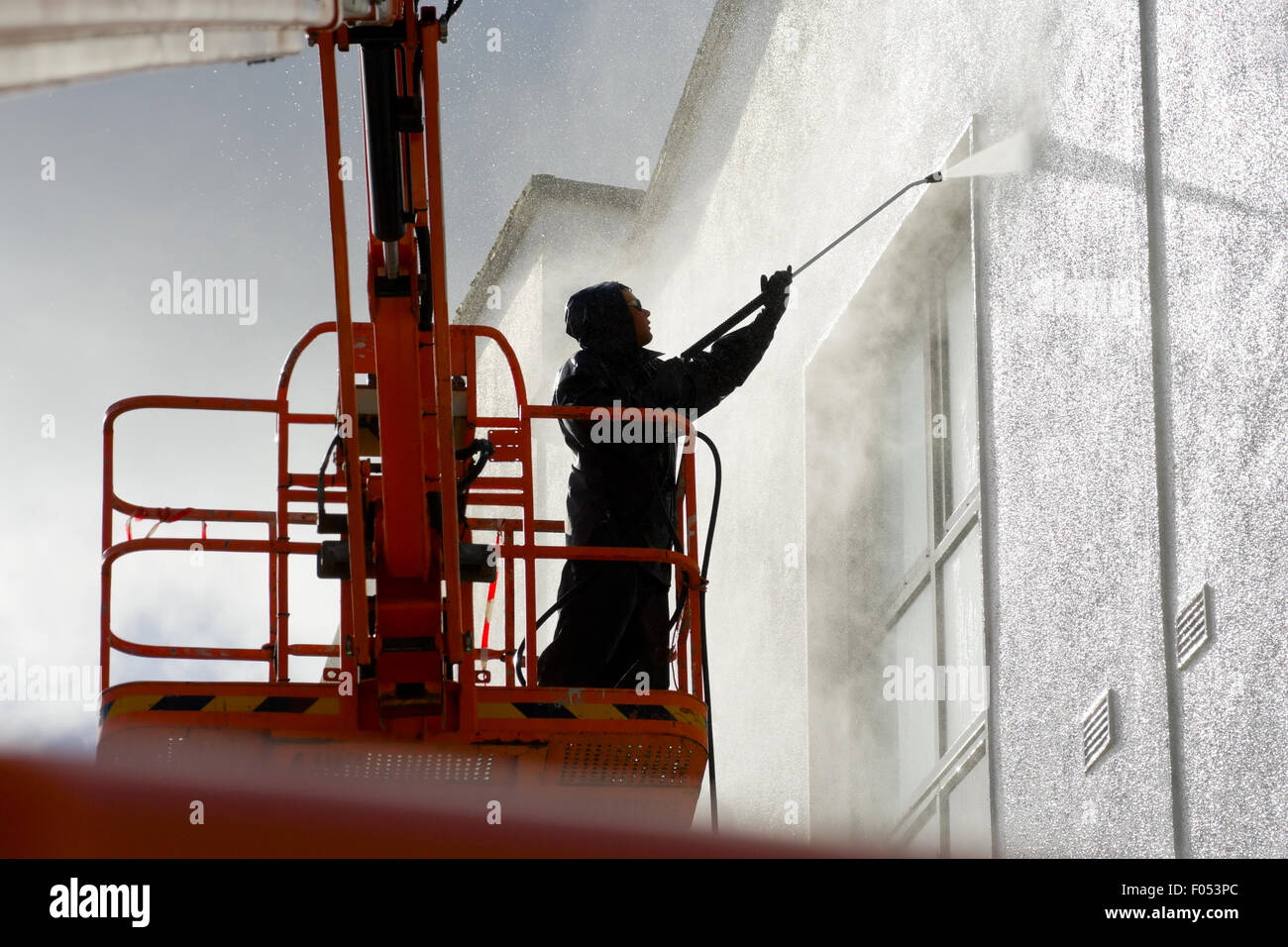 Man power washing hi-res stock photography and images - Alamy