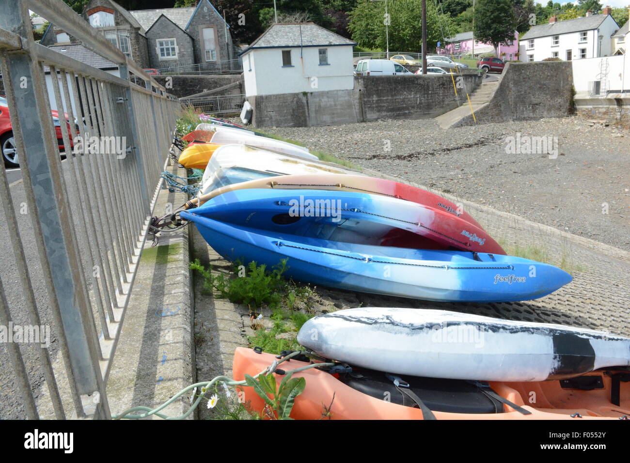 Fishing Boat on Appledore Quay, Taw Torridge Estaury, North Devon South ...