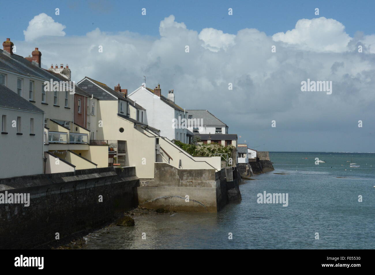 Sea Frontage of Irsha Street Appledore, Taw Torridge Estaury, North ...