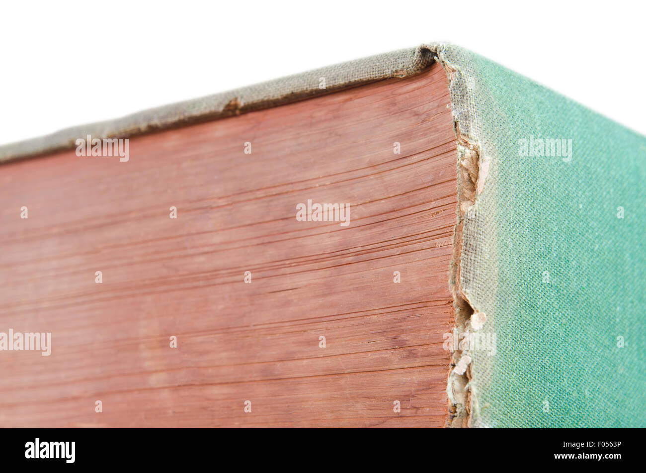 A very old thick book for education and reference Stock Photo - Alamy