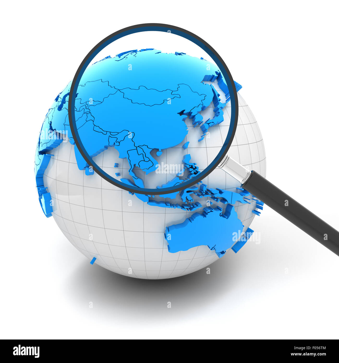 Magnifying glass detail hi-res stock photography and images - Alamy