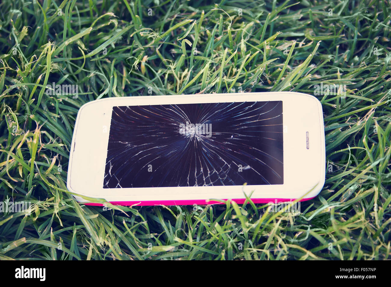 Broken glass grass hi-res stock photography and images - Alamy