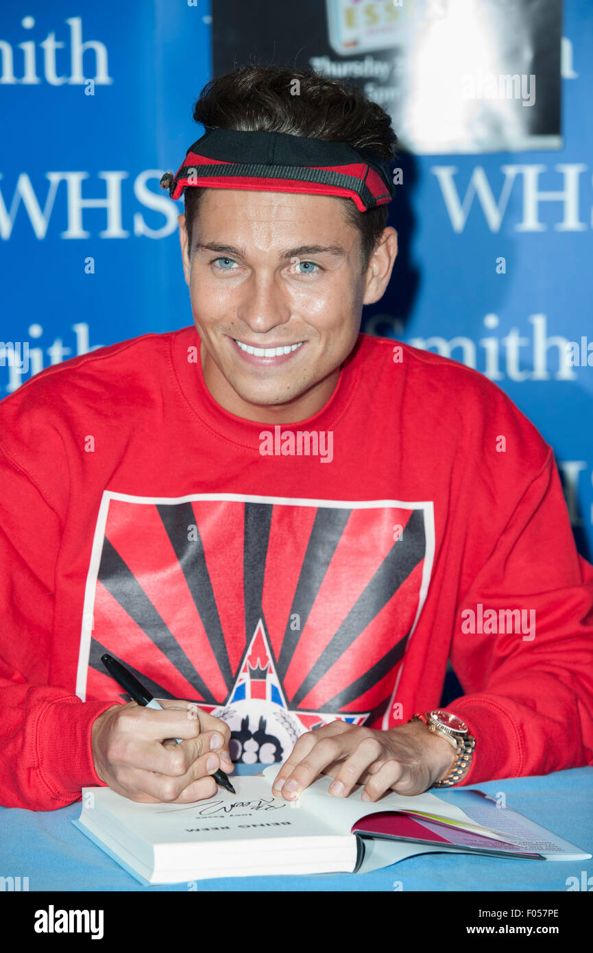 Ex TOWIE member Joey Essex at a signing on the launch of his book Stock ...