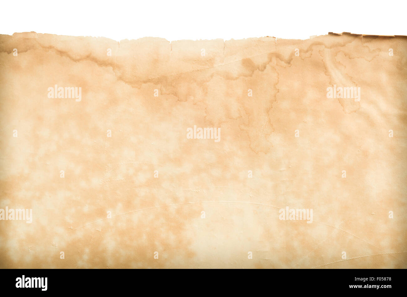 Old blank paper show texture Stock Photo - Alamy