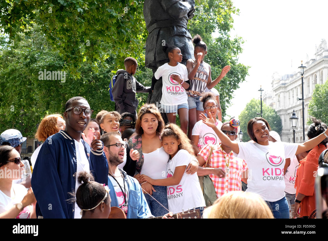 Children protest hi-res stock photography and images - Alamy