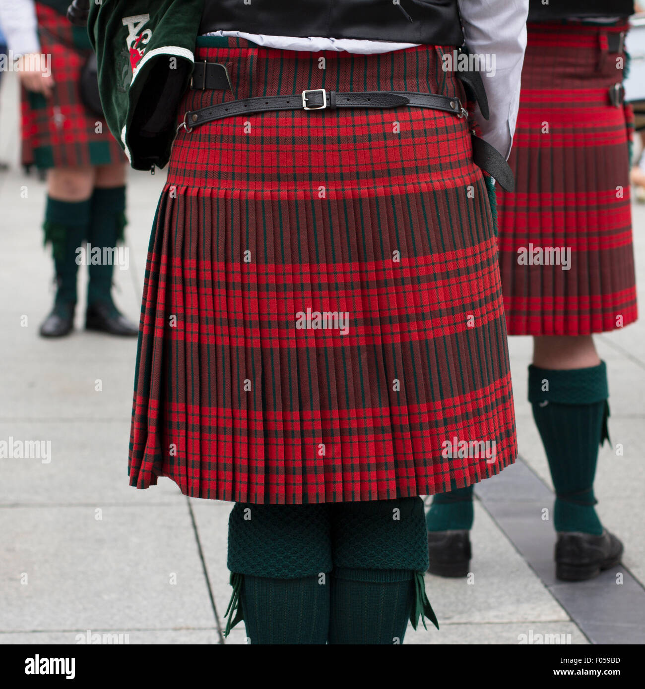 Kilt close up hi-res stock photography and images - Alamy