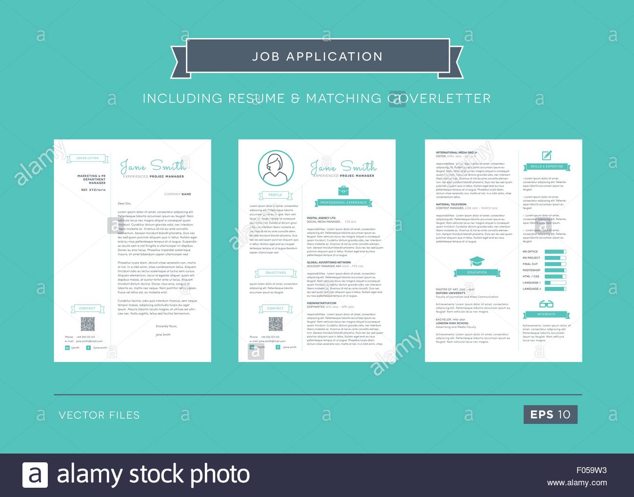 Cv Template High Resolution Stock Photography and Images - Alamy