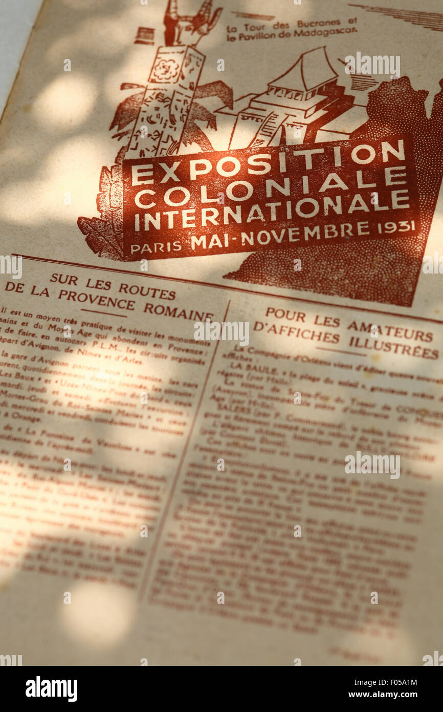 'le scout' ,French scout magazine from 1931 Stock Photo - Alamy