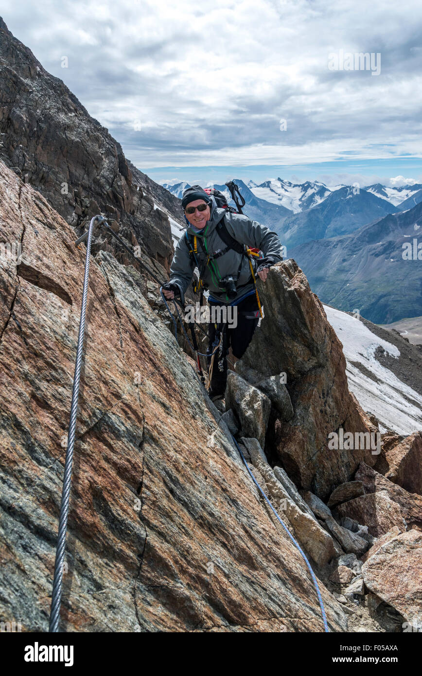 Oetztal wild spitze mountain hi-res stock photography and images - Alamy