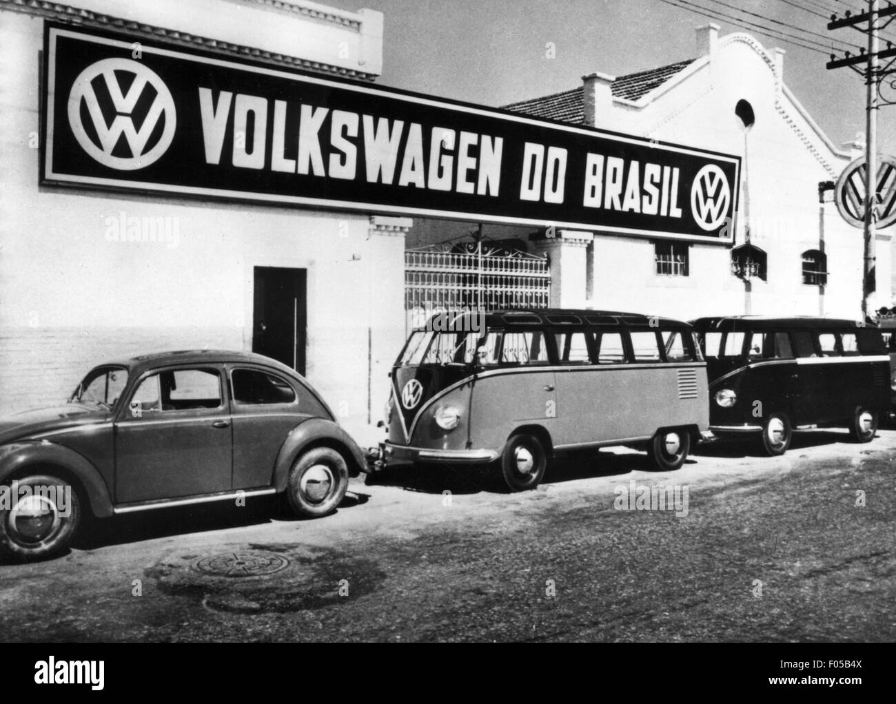 geography / travel, Brazil, Sao Paulo, buildings, Volkswagen plant Via ...