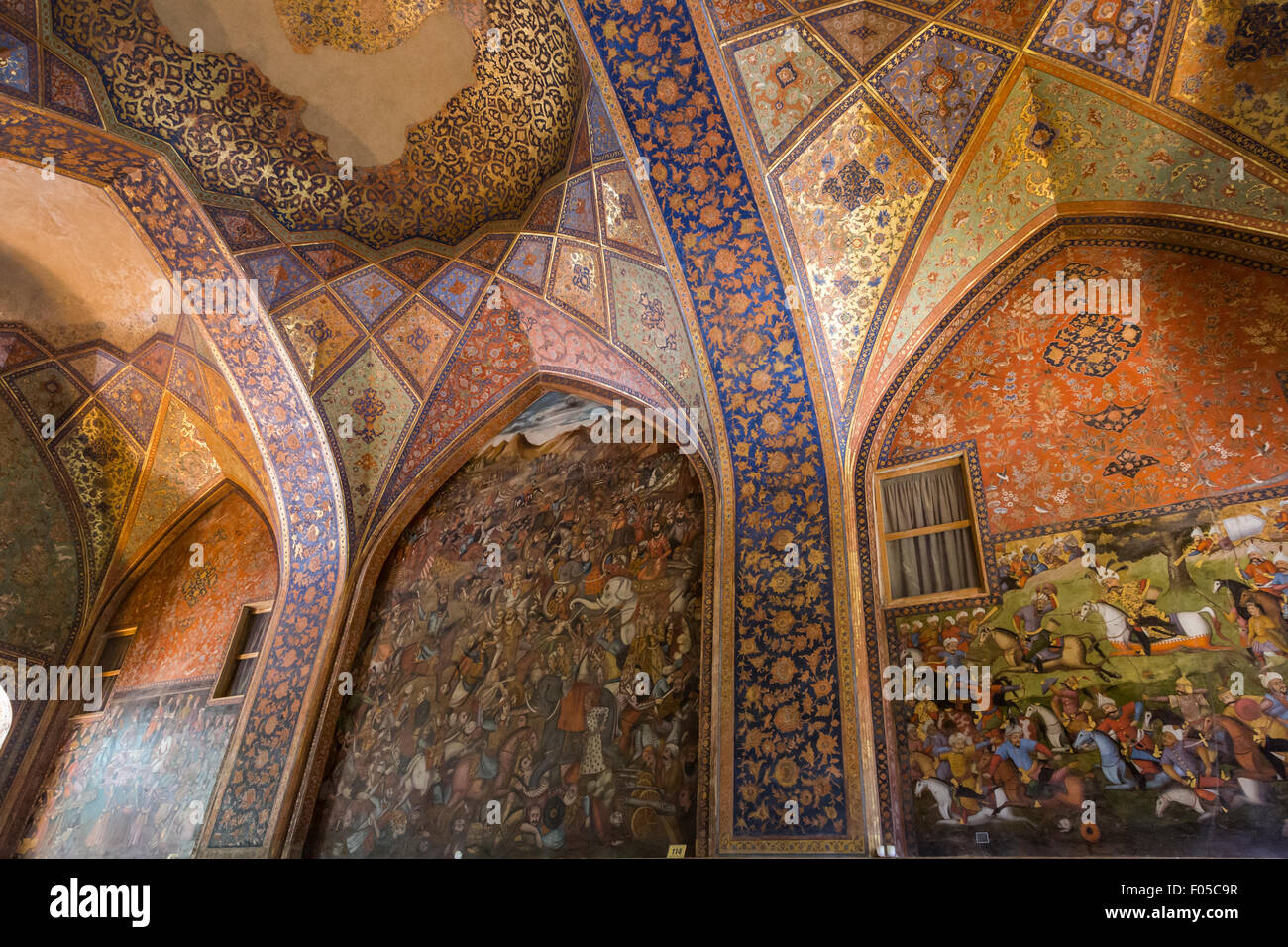 Chehel sotun palace wall painting hi-res stock photography and images ...