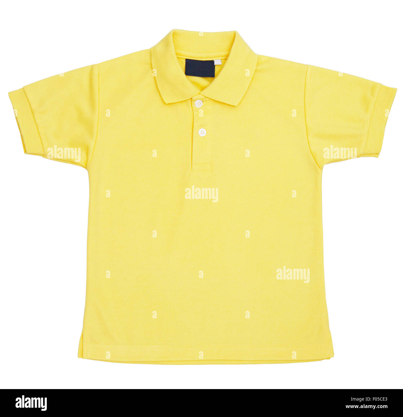 Yellow shirt Cut Out Stock Images & Pictures - Alamy