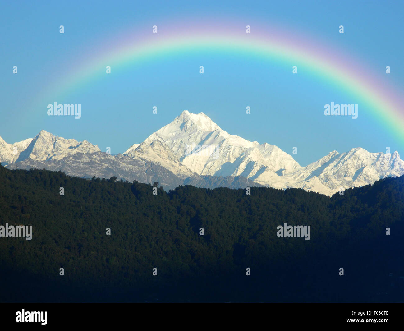 Rainbow In Sky In India High Resolution Stock Photography and Images ...