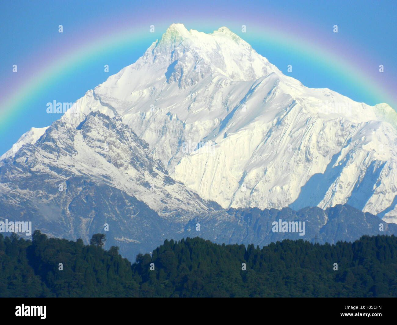 Rainbow In Sky In India High Resolution Stock Photography and Images ...