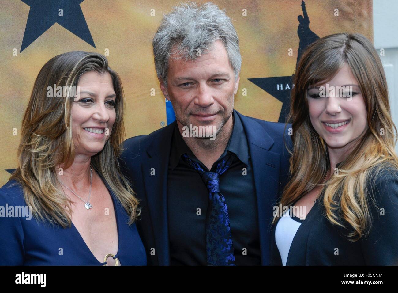 Jon bon jovi and stephanie bon jovi hi-res stock photography and images ...
