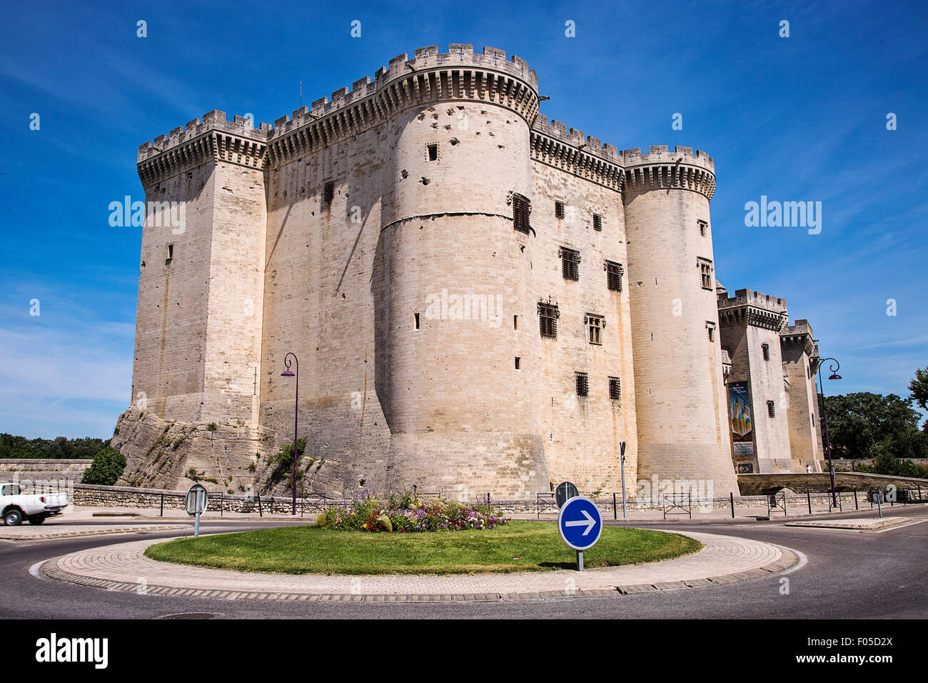 The Trasascon Castle, known as Le Chateau de Tarascon, was built in the ...