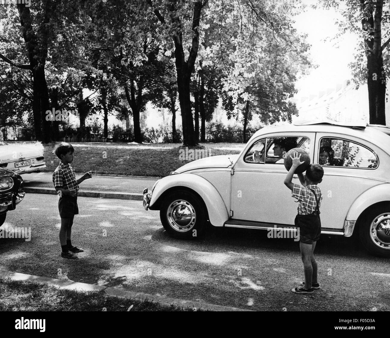 Child street ball Black and White Stock Photos & Images - Alamy