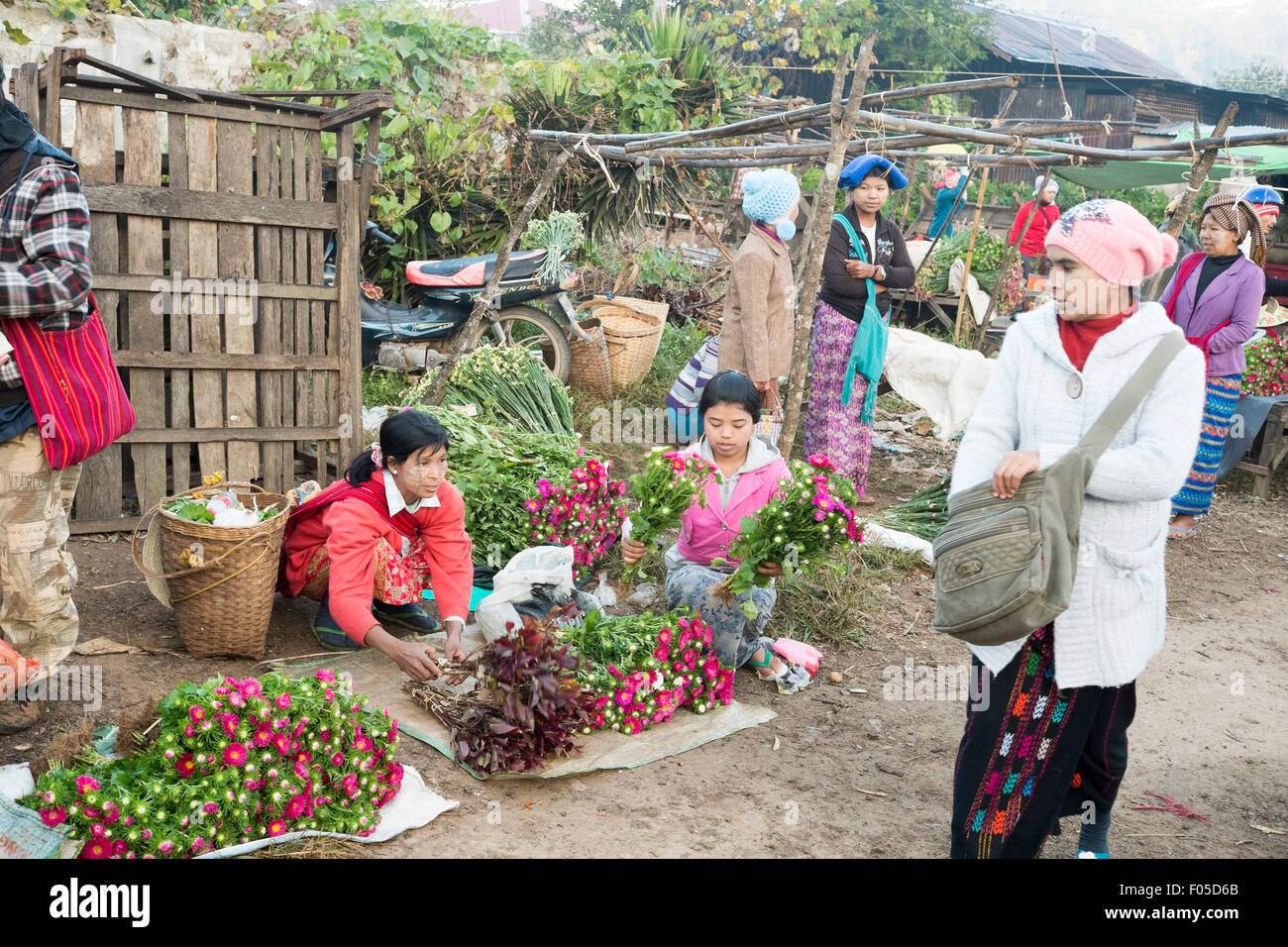 Town of Kalaw , Myanmar ( Burma Stock Photo - Alamy