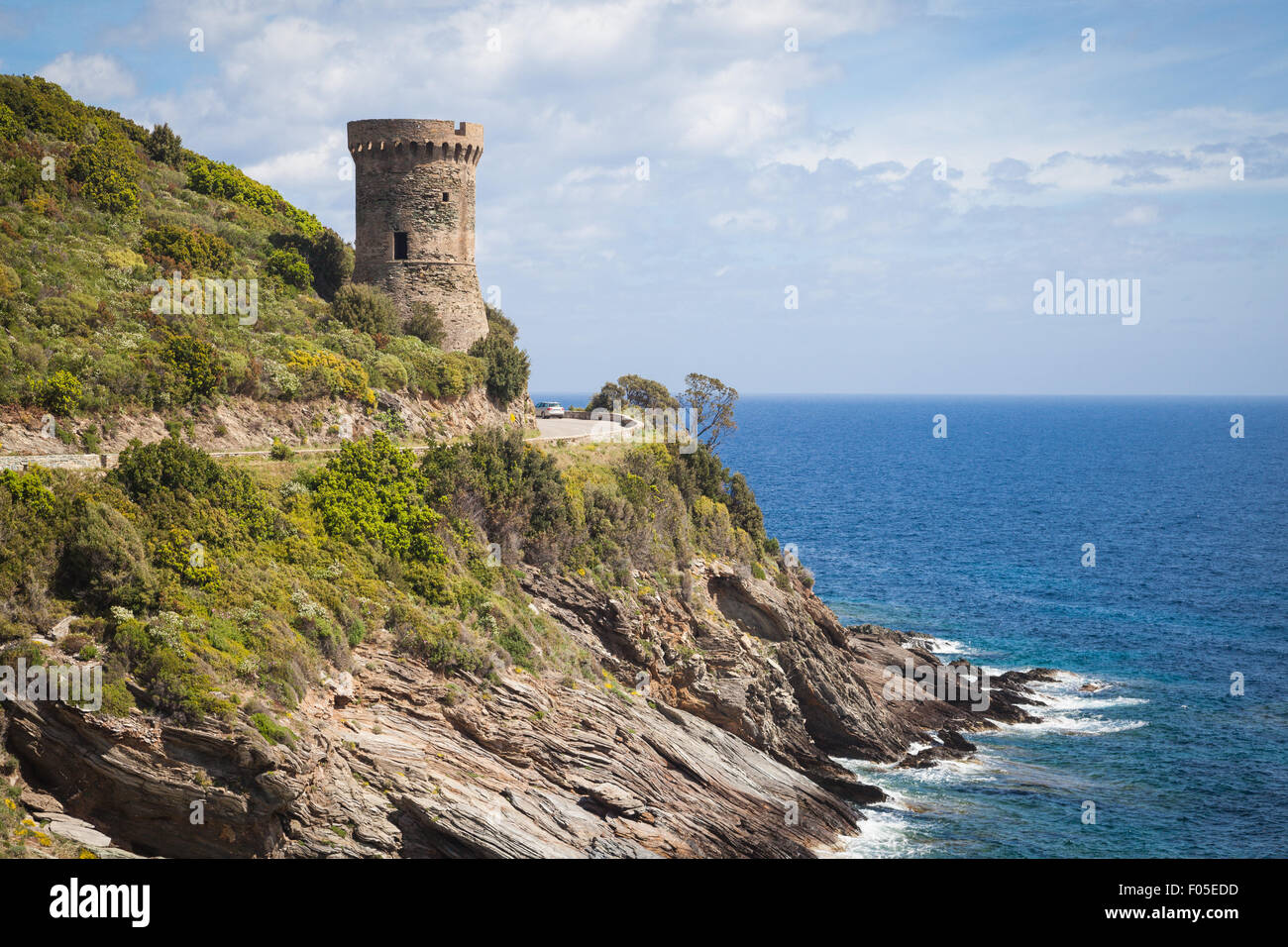 Genoese tower, corsica hi-res stock photography and images - Alamy