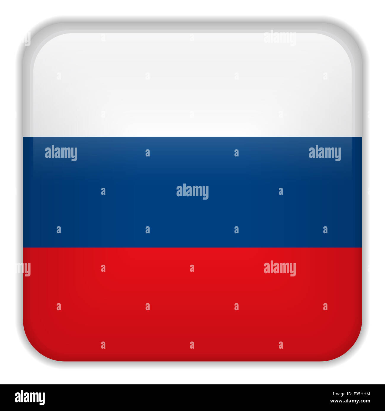 Vector - Russia Flag Smartphone Application Square Buttons Stock Photo ...