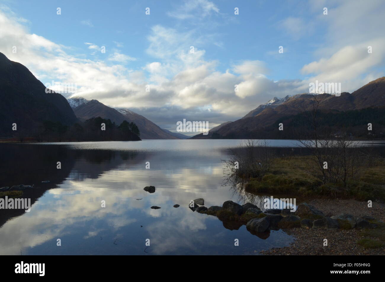 Loch Shiel, Highlands, Scotland, Glenfinnan Monument Stock Photo - Alamy