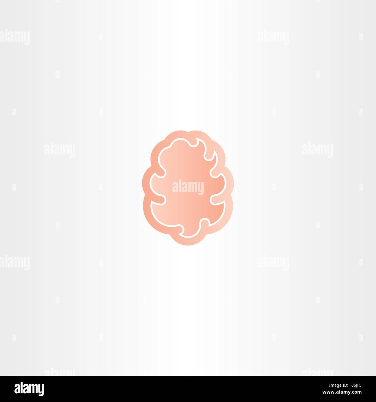 abstract brain icon mind vector symbol design Stock Vector Image & Art ...