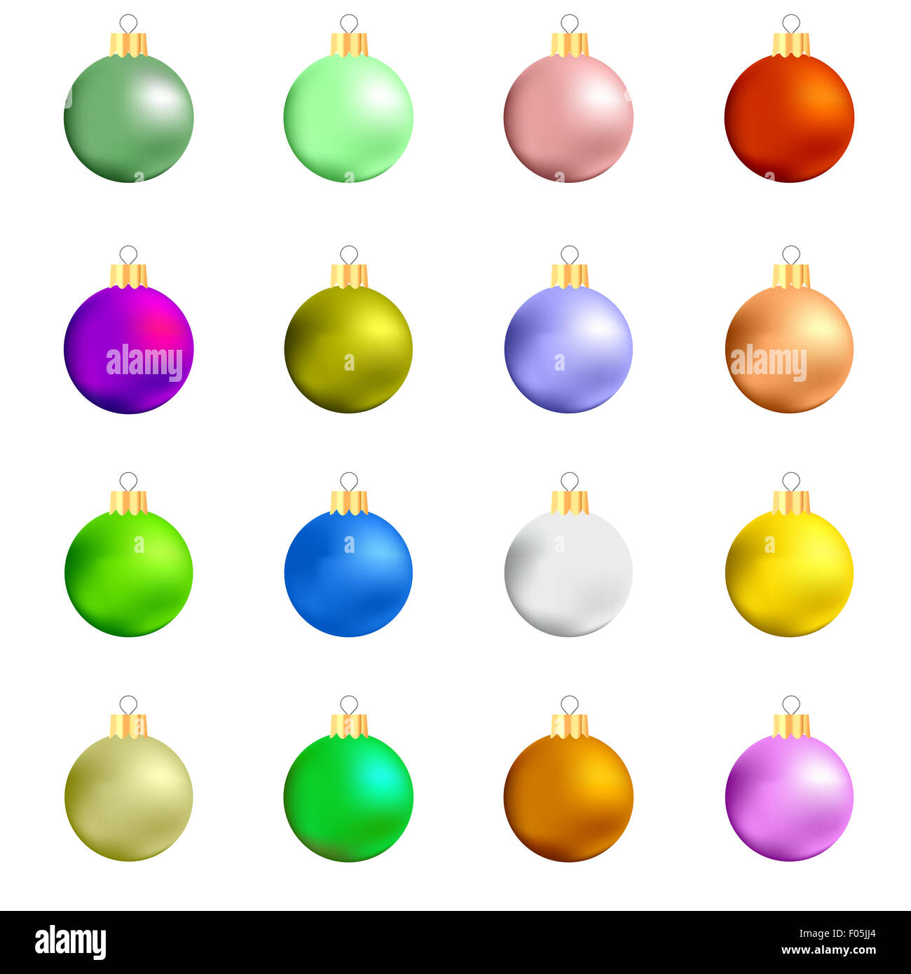 Colorful Glass Balls Collection Stock Photo - Alamy