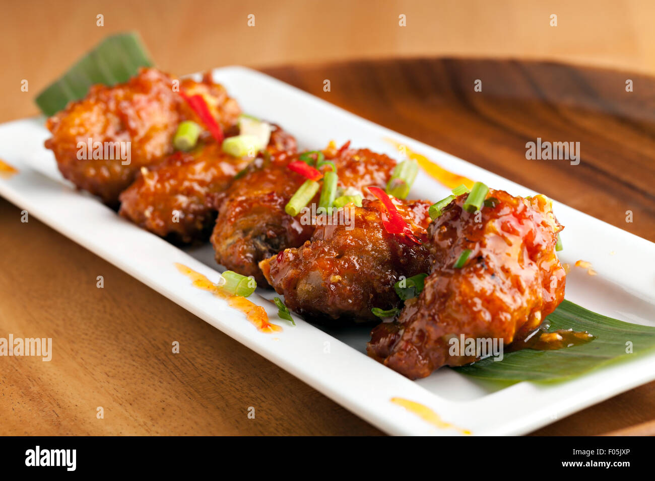 Hot Buffalo Chicken Wings Stock Photo - Alamy