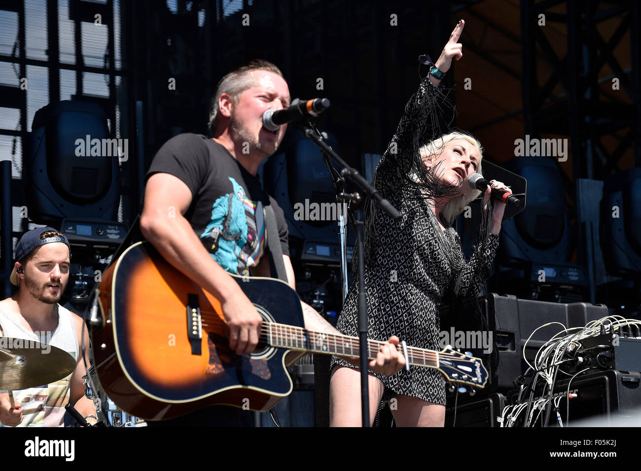 Oro-Medonte, Ontario, Canada. 7th August 2016. Small Town Pistols ...