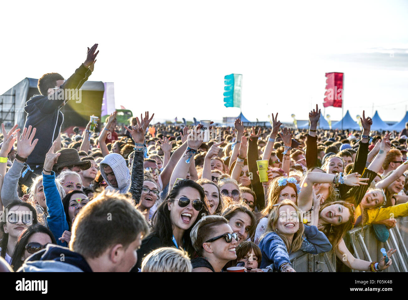 Newquay, Cornwall, UK. 7th Aug, 2015. Boardmasters Festival 2015 - The ...