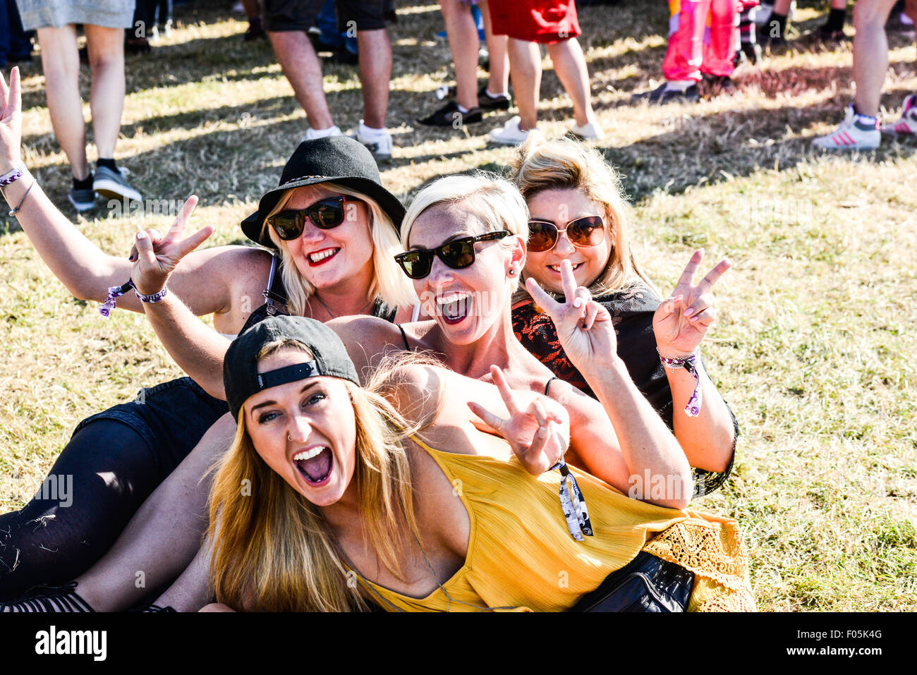 Newquay, Cornwall, UK. 7th Aug, 2015. Boardmasters Festival 2015 - The ...
