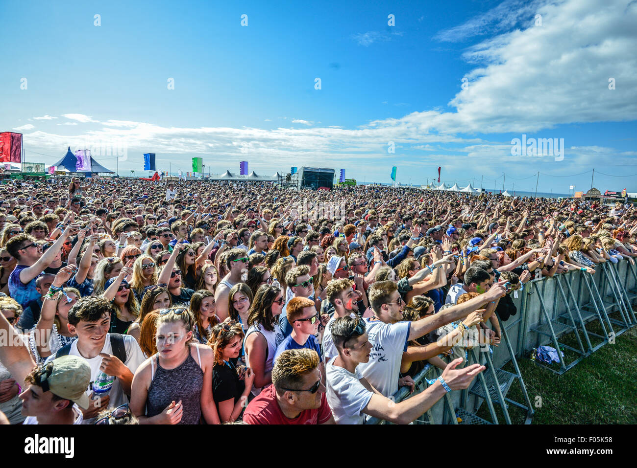 Newquay, Cornwall, UK. 7th Aug, 2015. Boardmasters Festival 2015 - The ...