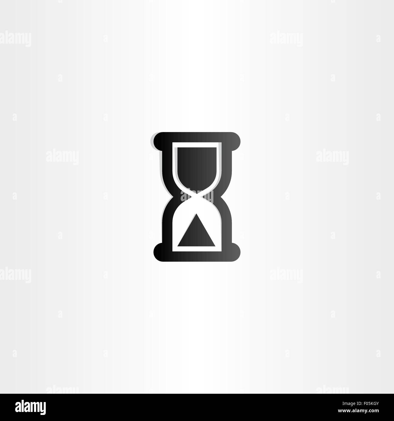 Sandclock vector vectors hi-res stock photography and images - Alamy