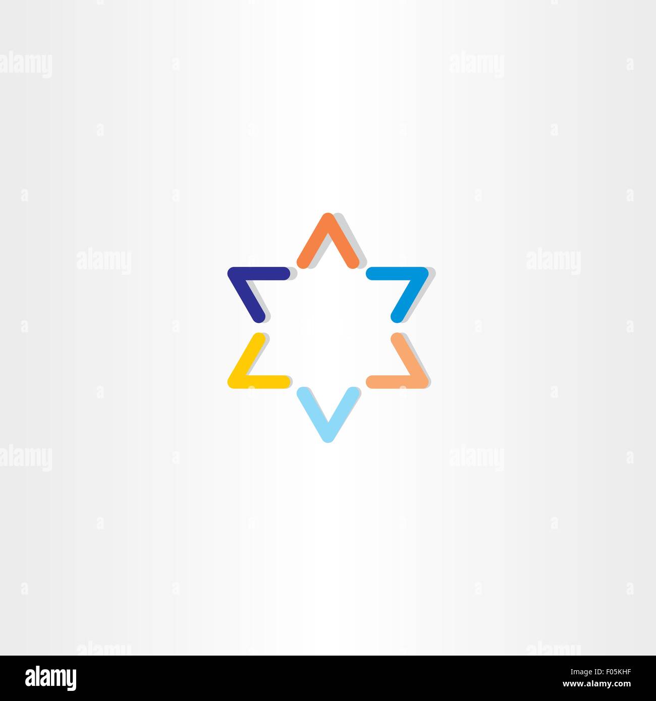 blue orange star logo icon design Stock Vector Image & Art - Alamy