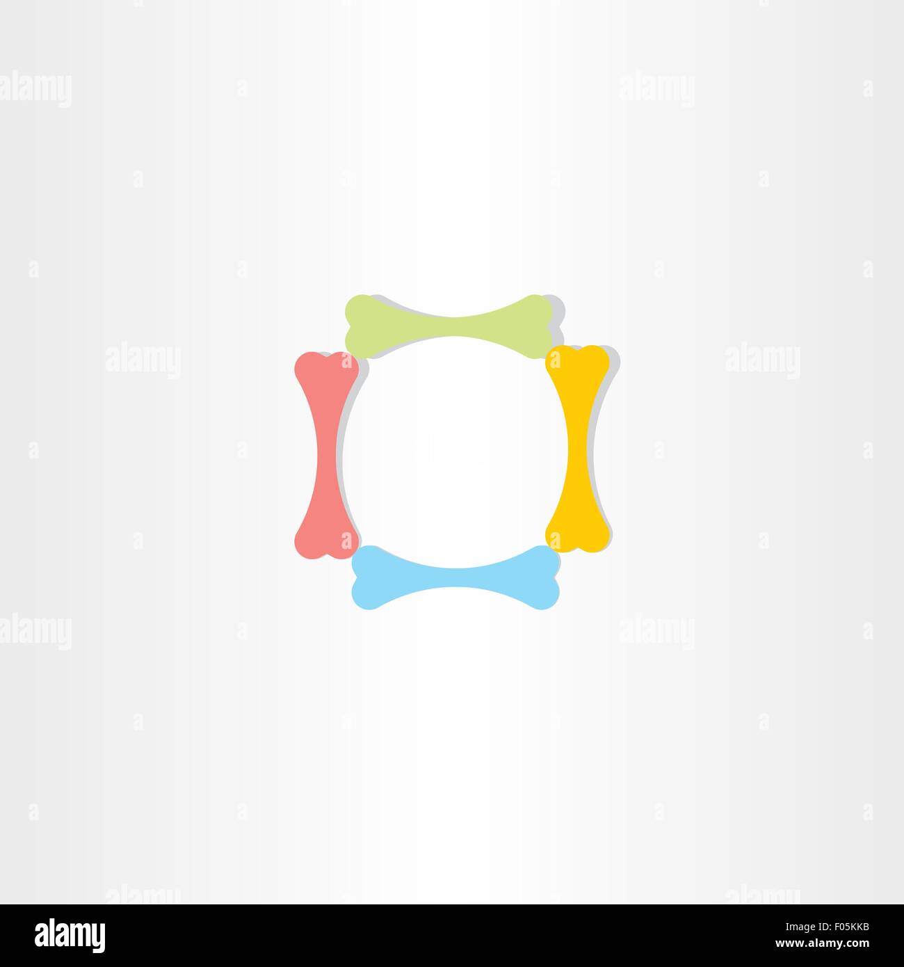 Dog bones Stock Vector Images - Alamy