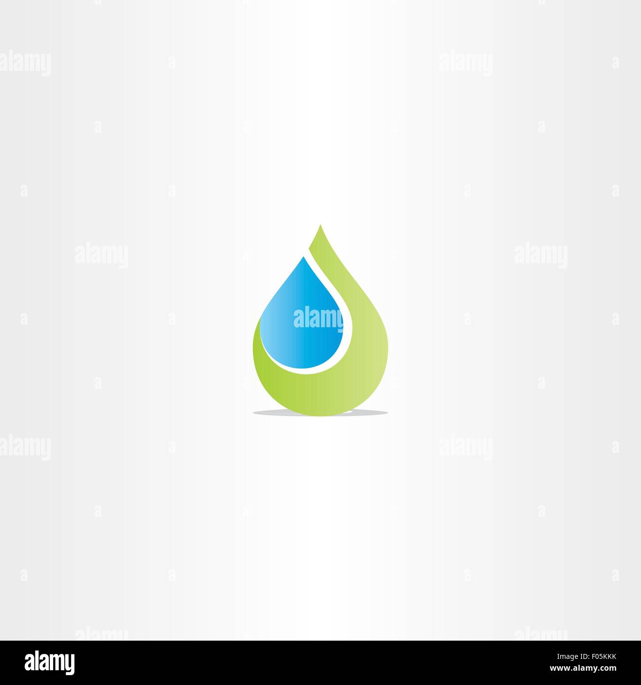 eco drop of water abstract leaf icon design Stock Vector Image & Art ...