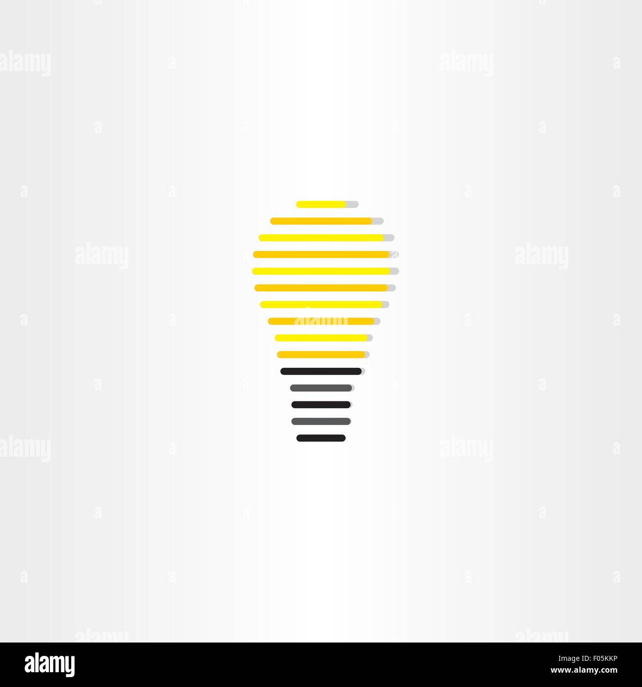 Electric bulb icon hi-res stock photography and images - Alamy