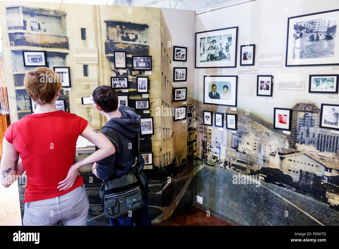District six museum apartheid interior inside exhibit exhibition ...
