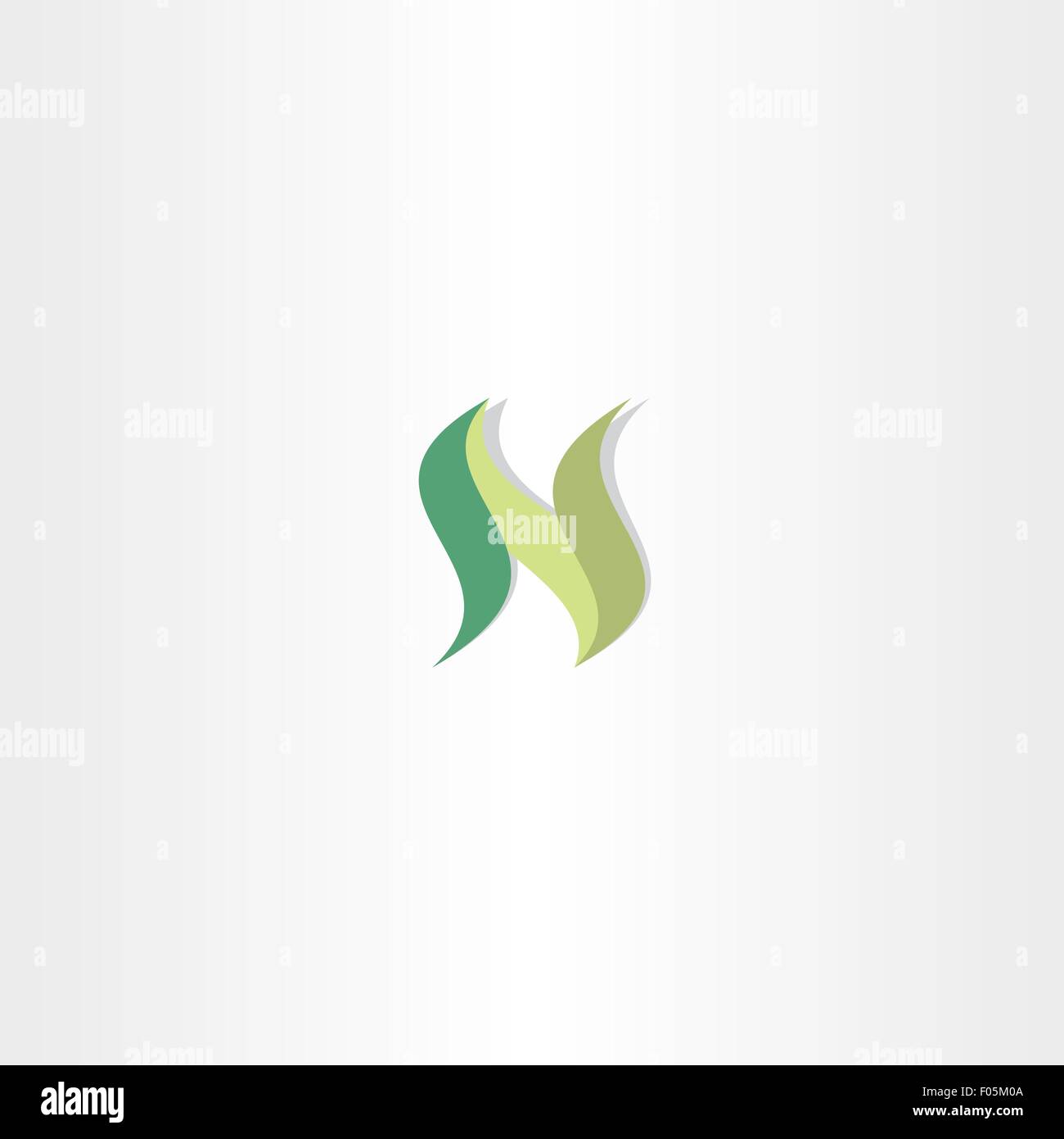 Letter n logo icon design Stock Vector Images - Alamy