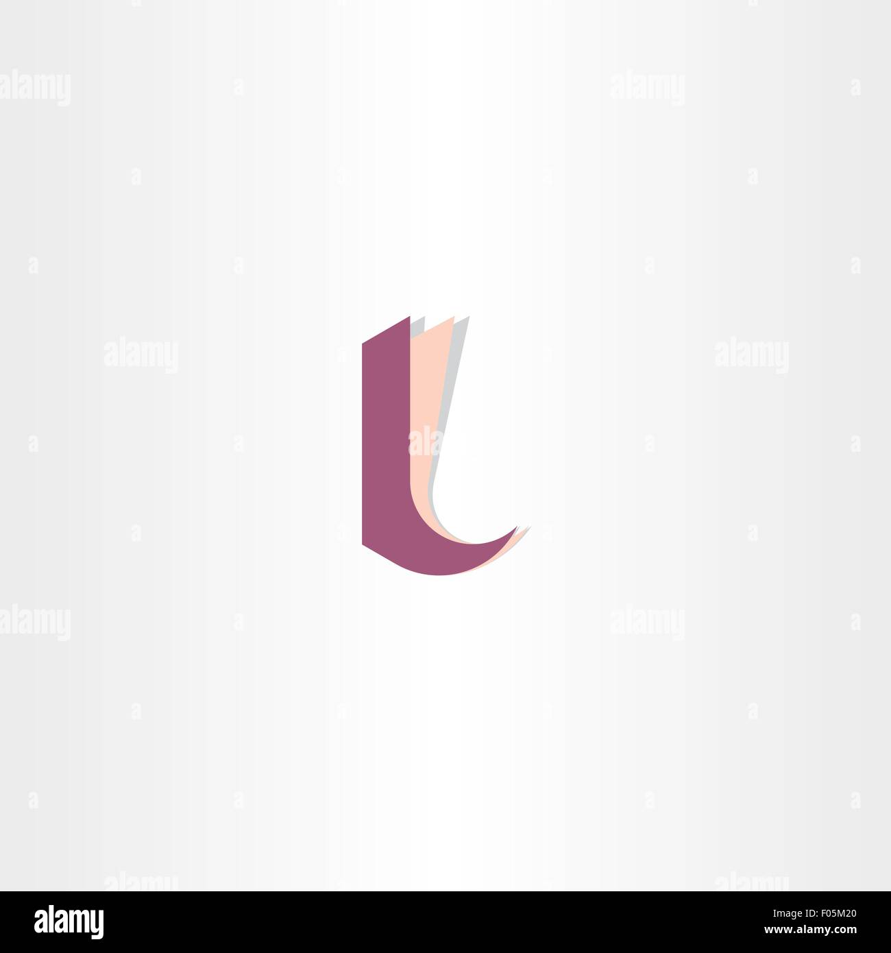 letter l purple logo icon design Stock Vector Image & Art - Alamy
