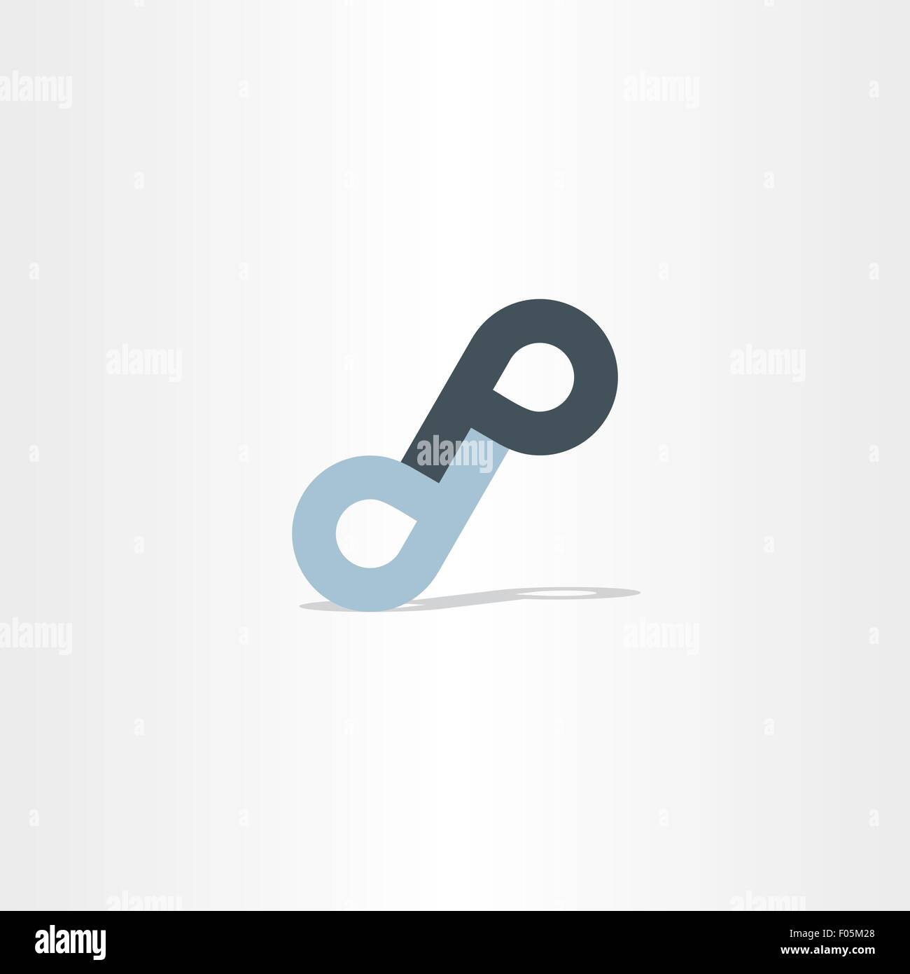letter p symbol abstract icon logotype design element Stock Vector ...