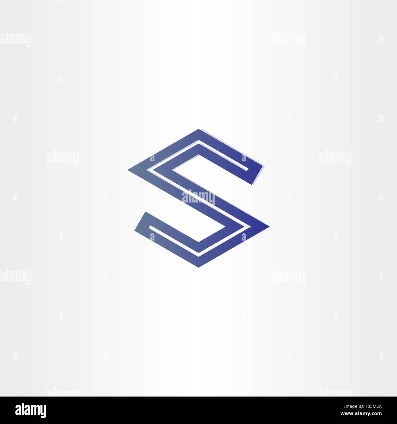 letter s geometrical vector icon design Stock Vector Image & Art - Alamy