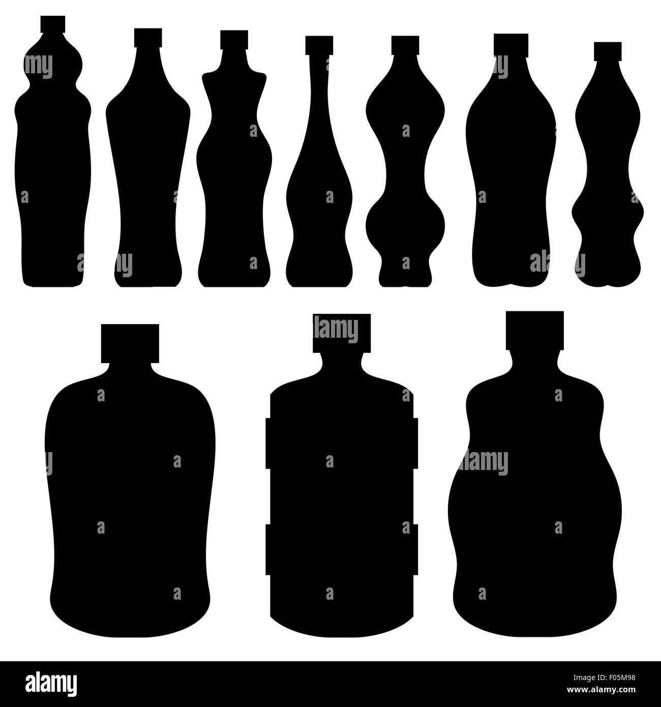 Flask bottle icon label Cut Out Stock Images & Pictures - Alamy