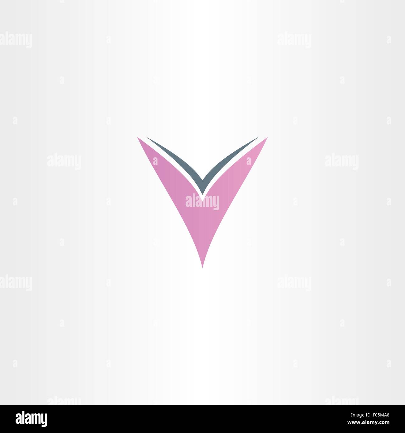 V logo vector vectors Stock Vector Images - Alamy